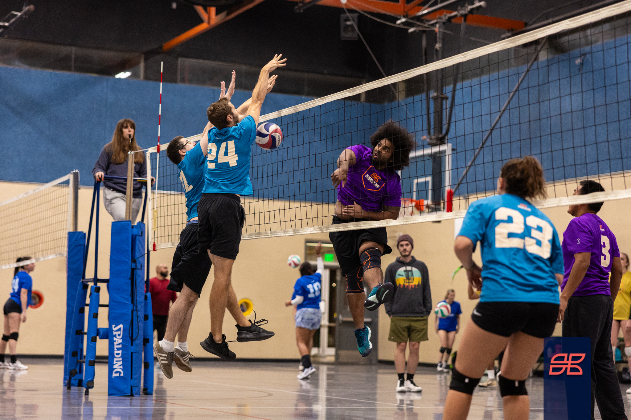 Fall 2023 Indoor Volleyball Monday at Northwest Recreation Center ...