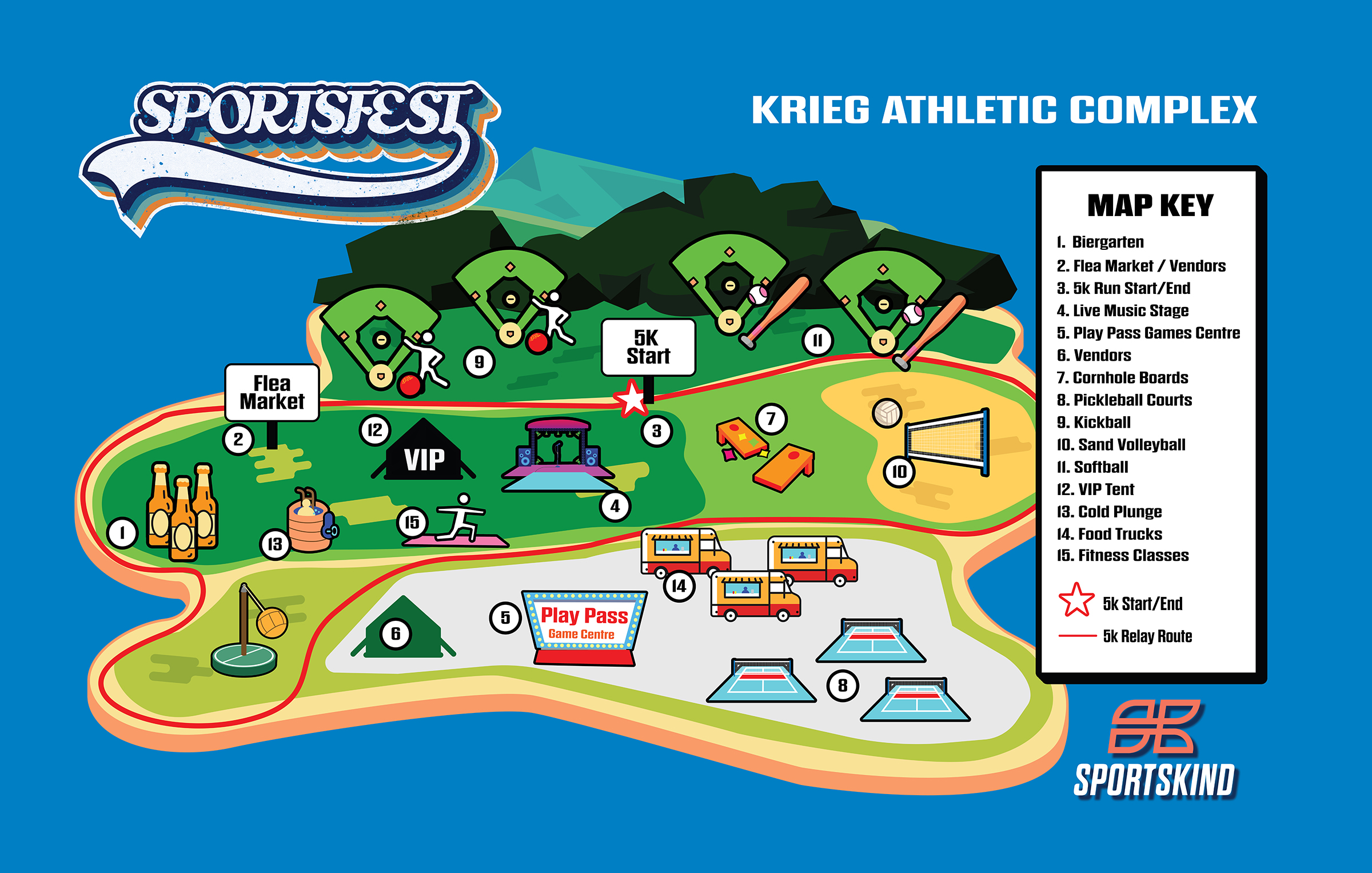 ATX SPORTSFEST 2025 in Austin at Krieg Field