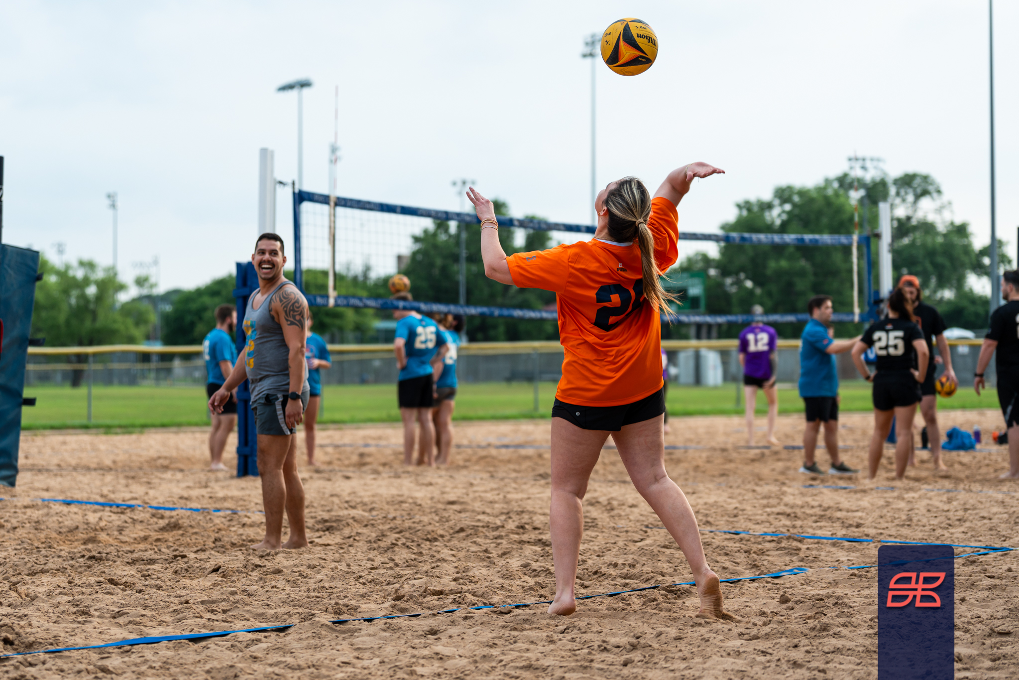 Late Spring 2024 Sand Volleyball Monday at Krieg Athletic Complex ...