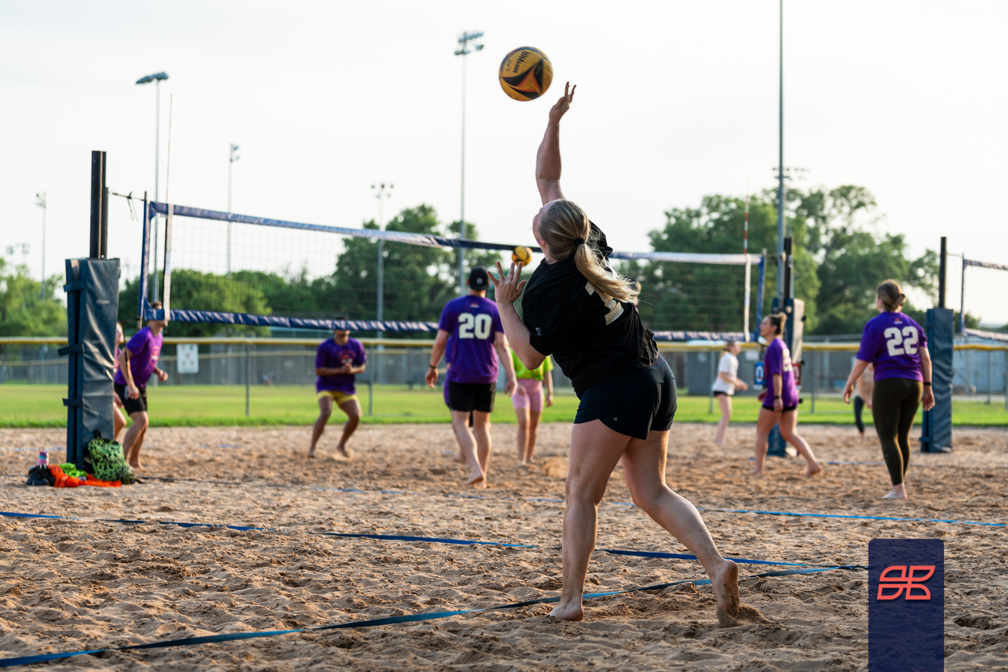 Late Spring 2024 Sand Volleyball Monday at Krieg Athletic Complex ...